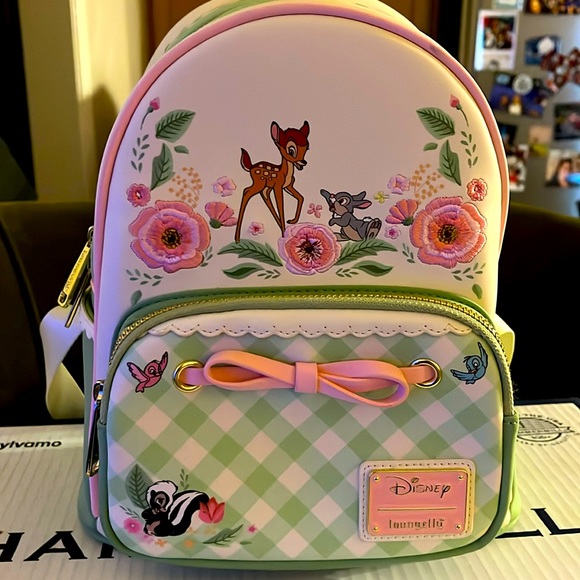 Loungefly | Bags | Loungefly Bambi Springtime Mini Backpack | Poshmark
